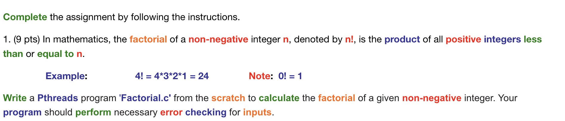 Solved Complete the assignment by following the | Chegg.com