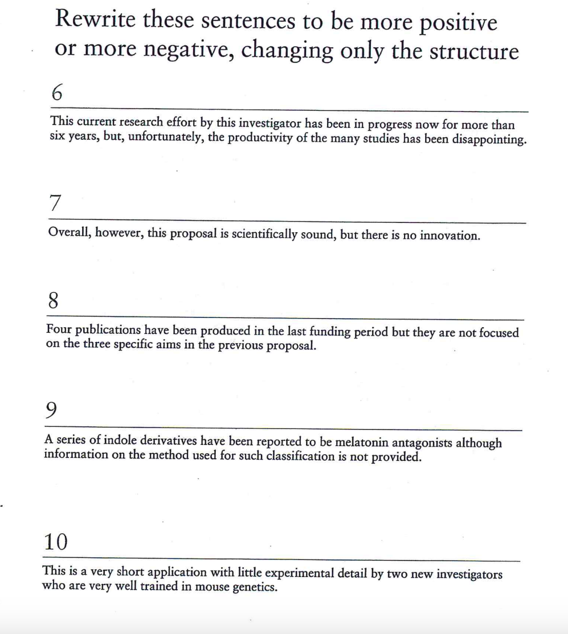 Judy Swan, Scientific Writing: | Chegg.com