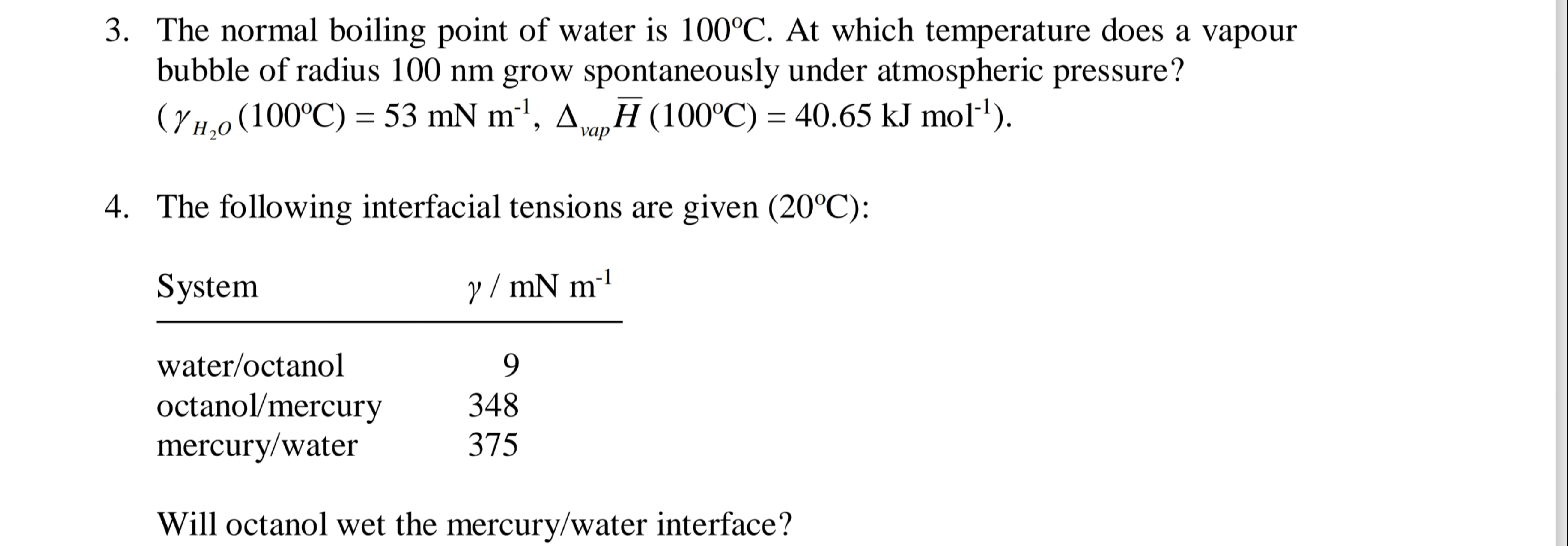 [Solved]: The normal boiling point of water is 100 deg C. A