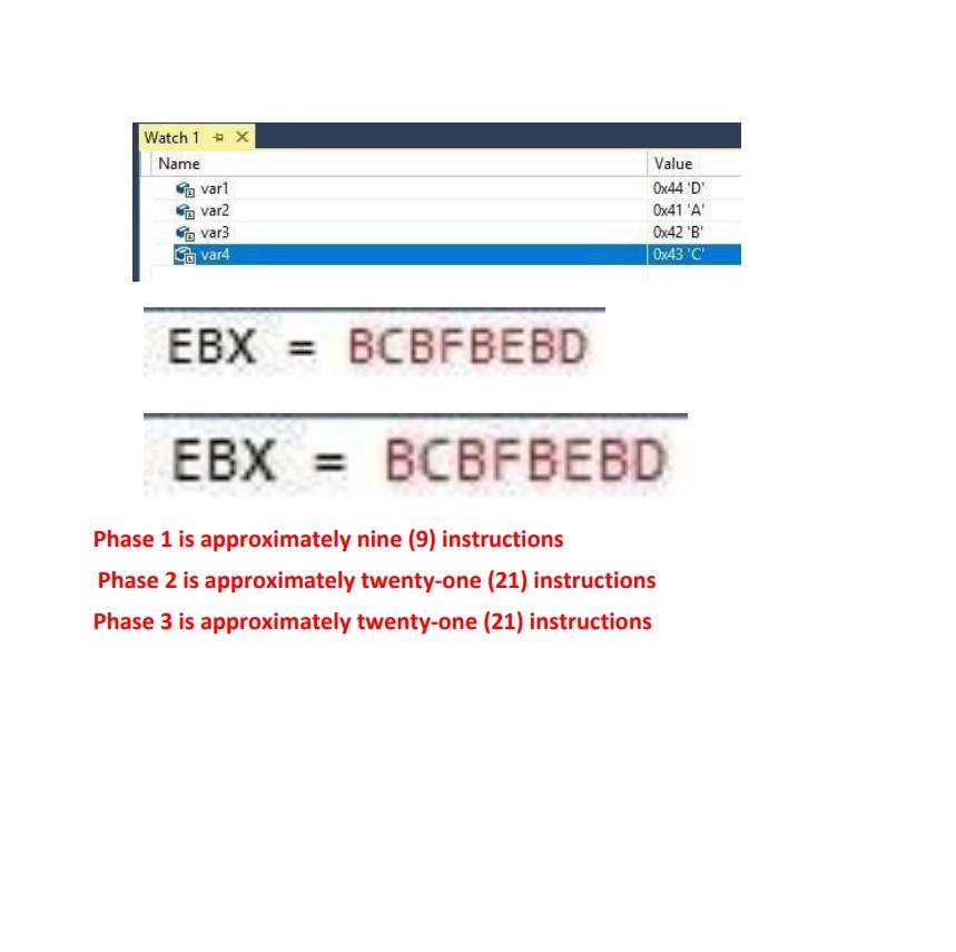 EAX=44414243 For this programming assignment you | Chegg.com
