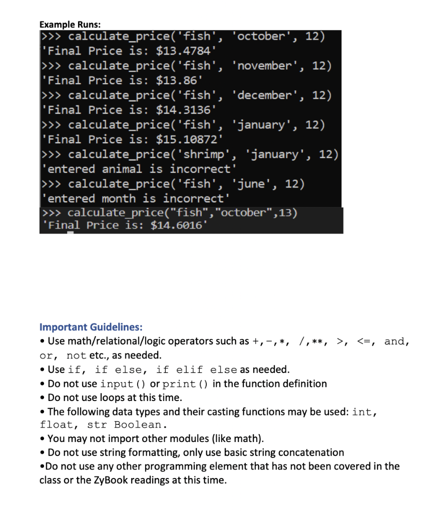 Solved Problem Description A fisherman catches fish at his | Chegg.com