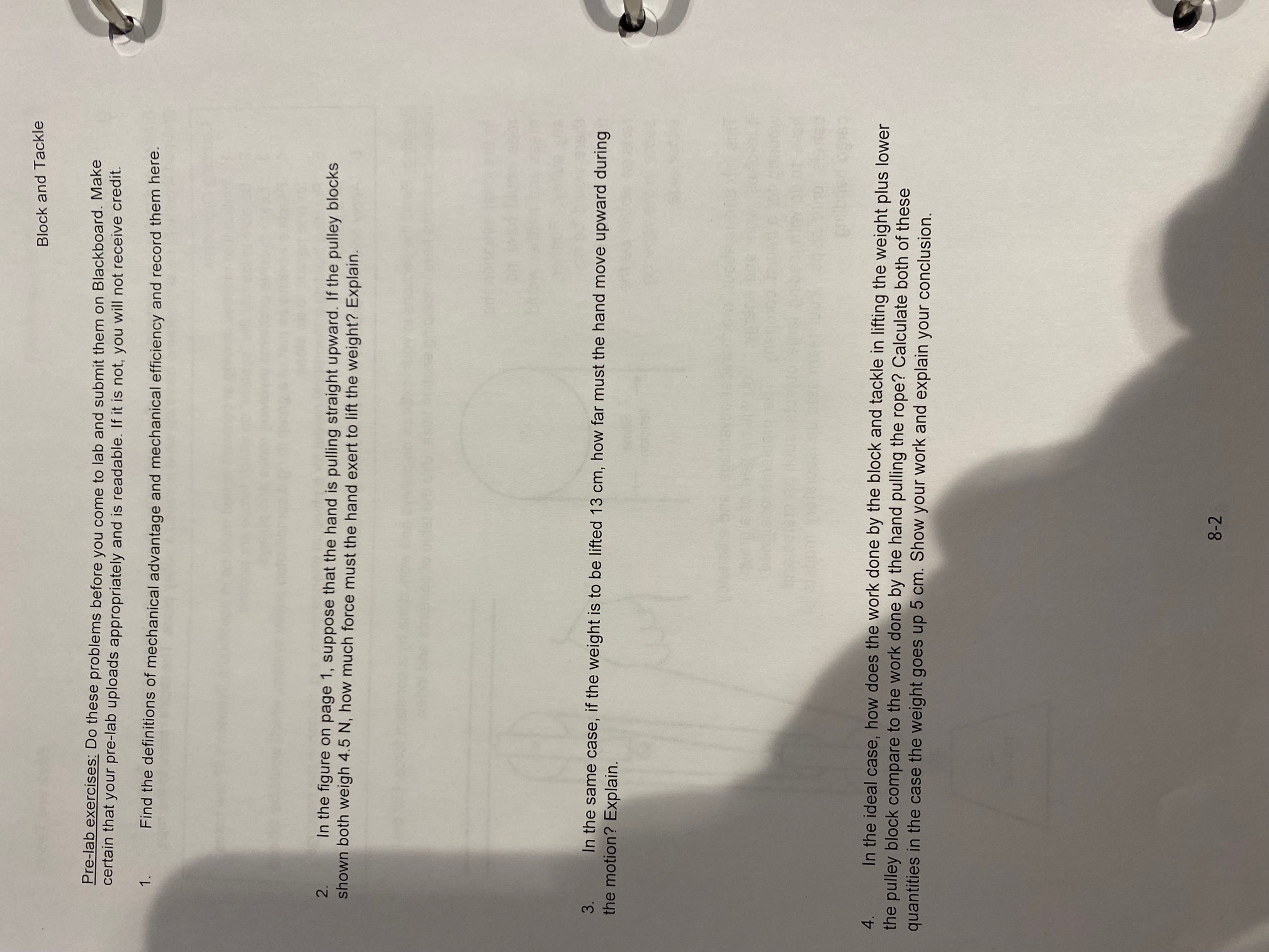 Solved Pre-lab exercises: Do these problems before you come | Chegg.com