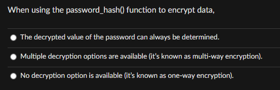 Solved When using the GET method: a password entered in a | Chegg.com