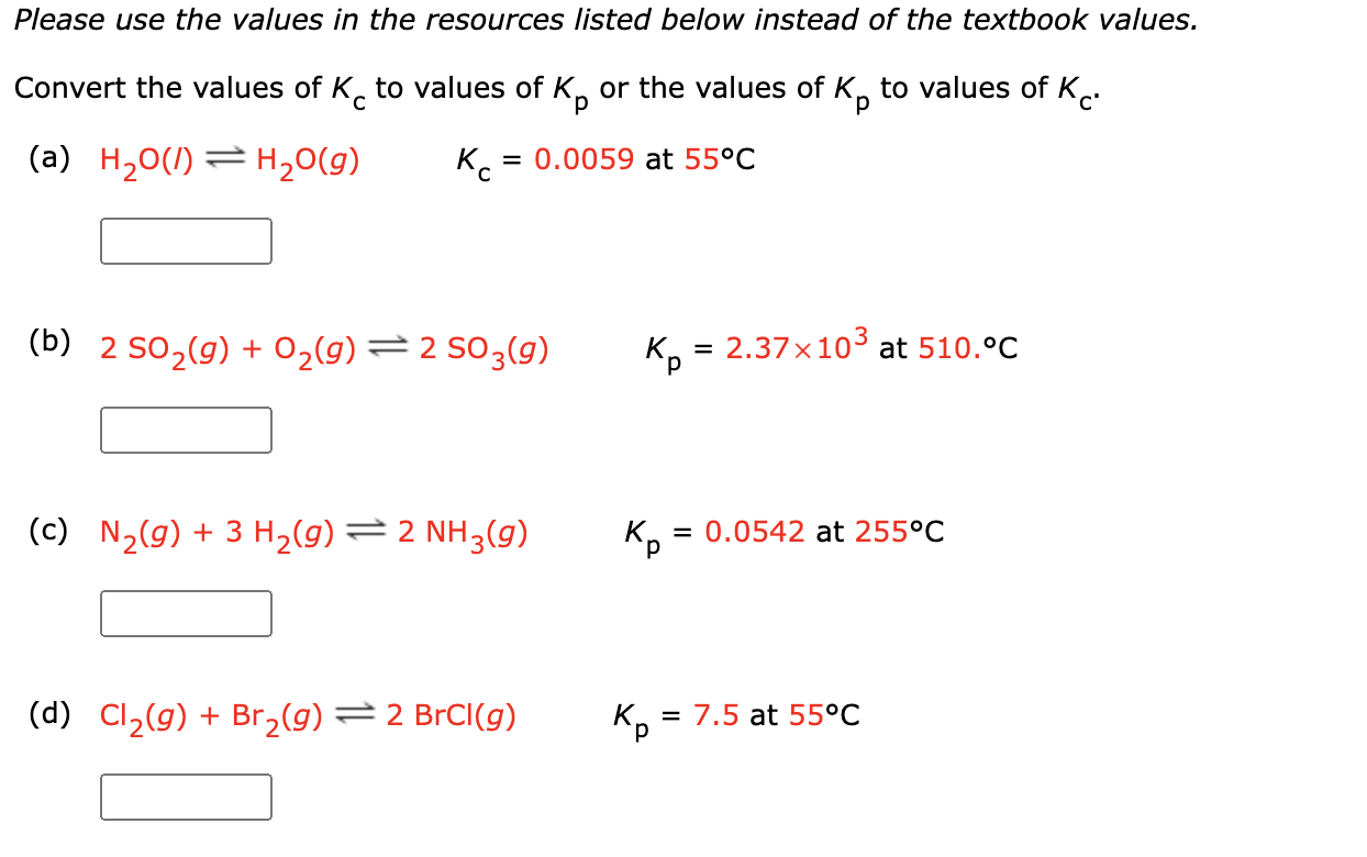 Solved Please use the values in the resources listed below | Chegg.com