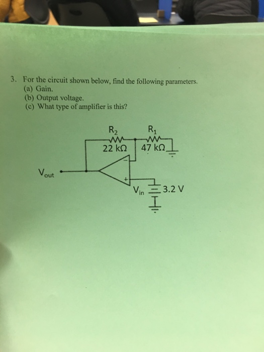 Solved 3. For the circuit shown below, find the following | Chegg.com