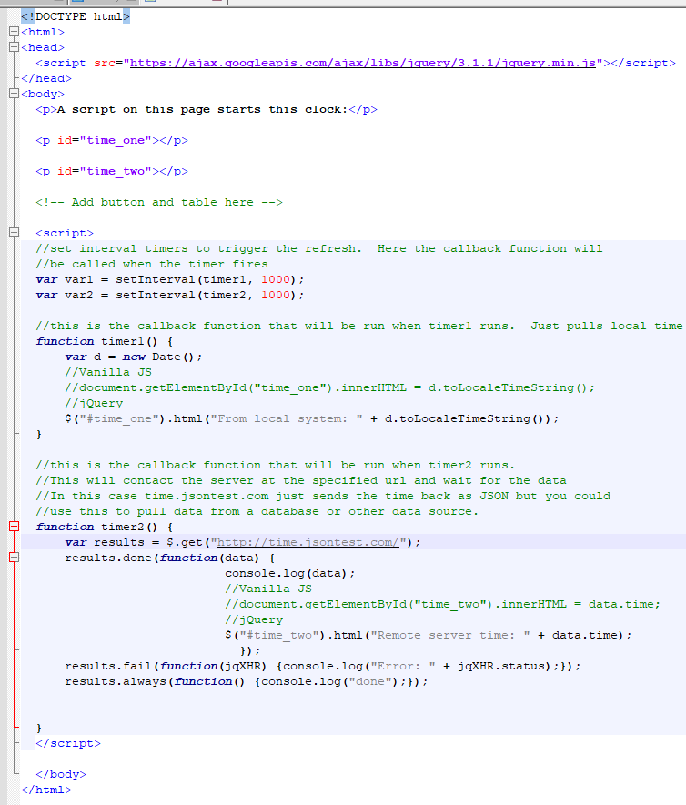 1. Open up the file lab6-2.html and examine the | Chegg.com