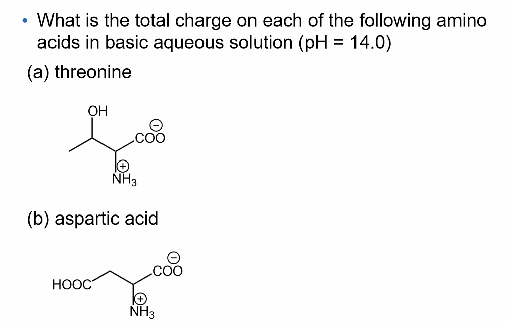 Solved What is the total charge on each of the following | Chegg.com