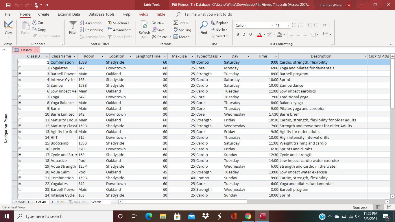 Solved Write the SQL code for the following: List the class | Chegg.com