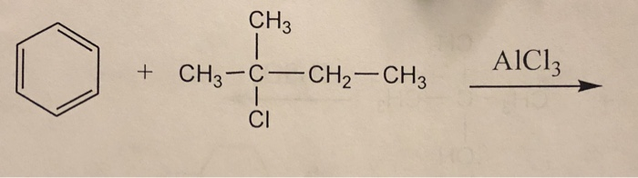 Solved H2SO4 CH3 AlCl3 + CH3 CCH2 CH3 | Chegg.com