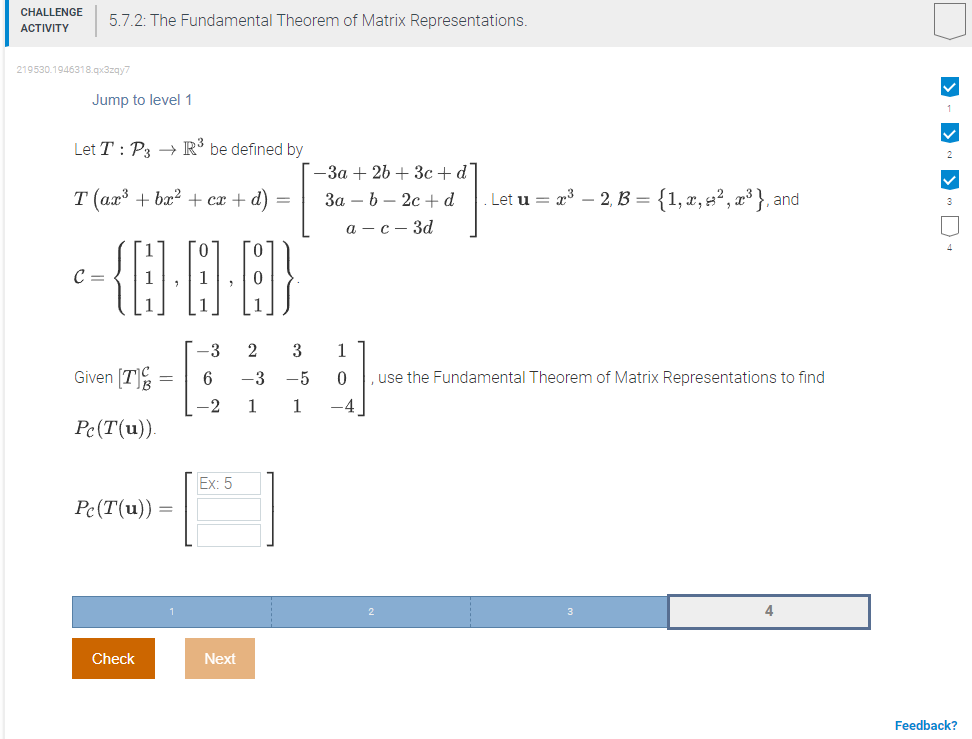 Solved CHALLENGE ACTIVITY 5.7.2: The Fundamental Theorem of | Chegg.com