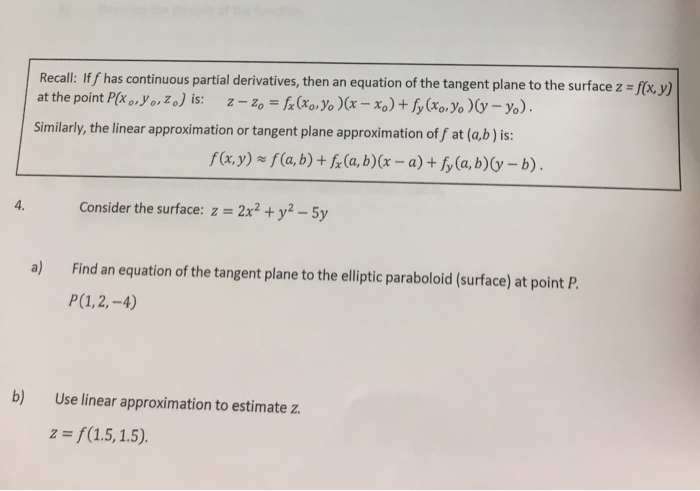 Solved If f has continuous partial derivatives, then an | Chegg.com