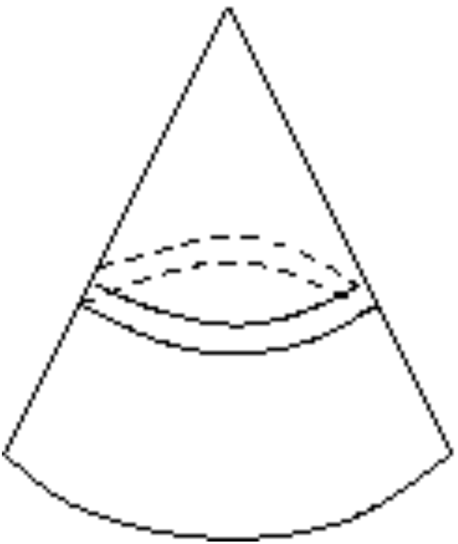 Solved Find By Slicing The Volume Of A Cone Whose Height