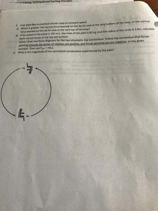 Solved Recitation Activity 8: Circular Motion, Centripetal | Chegg.com