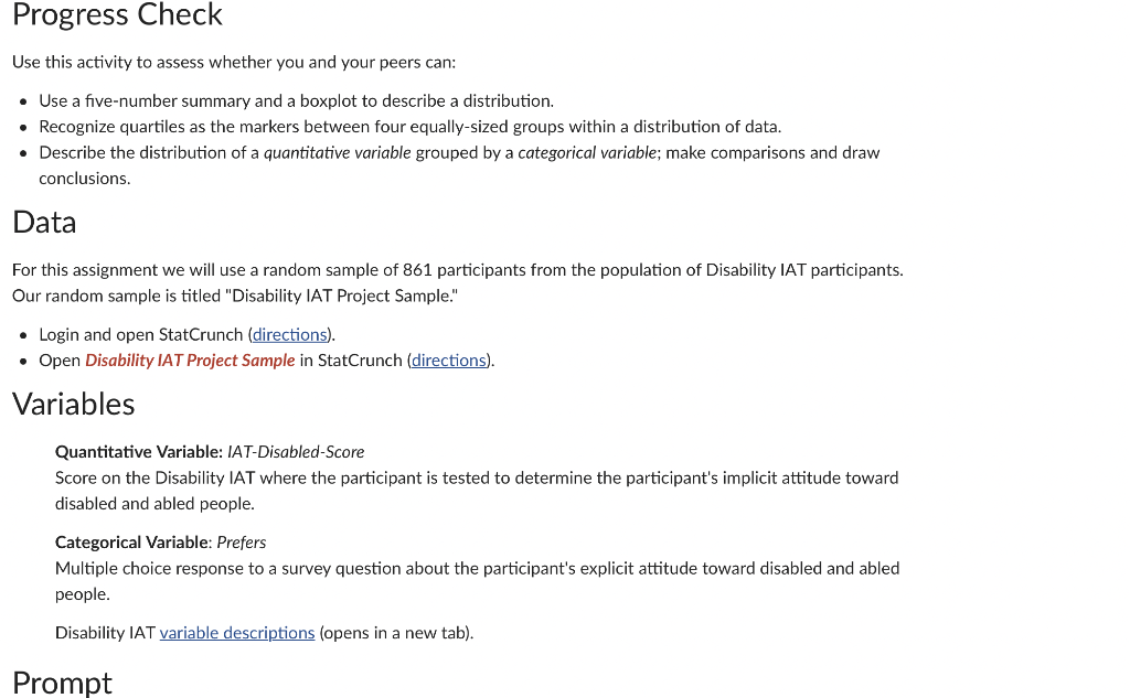 Progress Check Use this activity to assess whether | Chegg.com