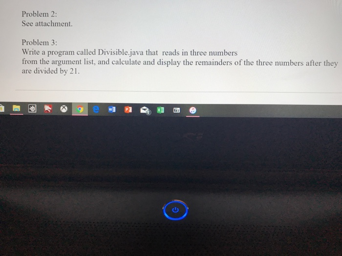 Solved Problem 2: See attachment. Problem 3 Write a program | Chegg.com