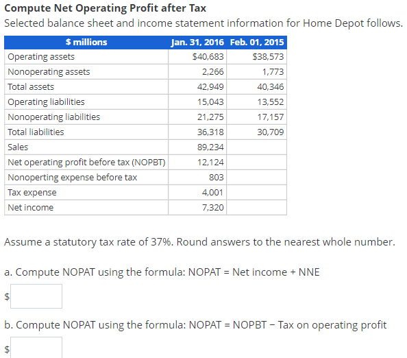 Solved 2,291 Compute Net Operating Assets Selected balance | Chegg.com