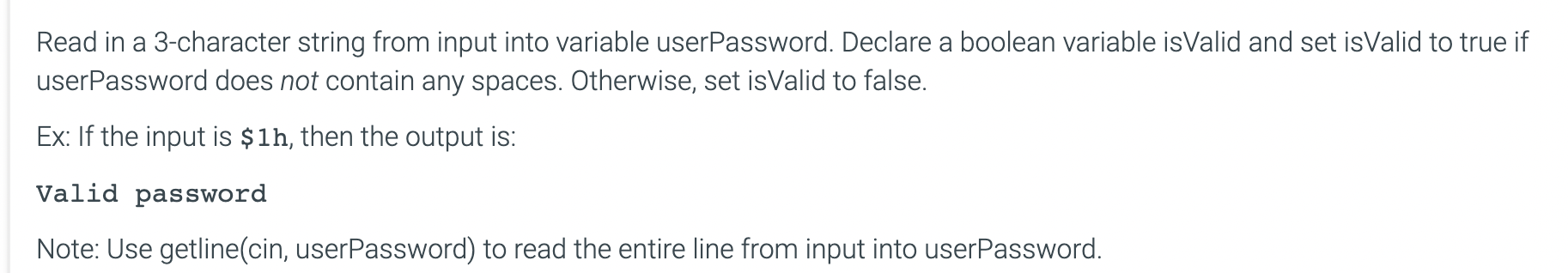 Solved Read In A 3 Character String From Input Into Variable 9687