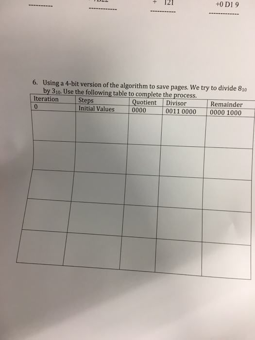 Solved Using A 4 Bit Version Of The Algorithm To Save Pages