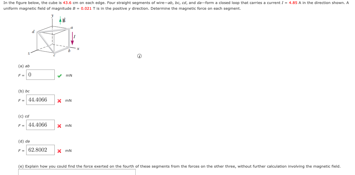 Solved the figure below, the cube is 43.6 cm on each edge. | Chegg.com