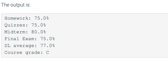 Solved 21.6 LAB*: Program: Grade calculator Program | Chegg.com