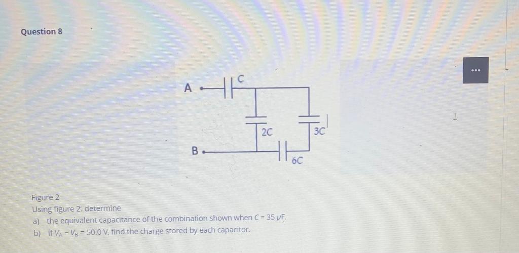 Solved Question 8 A JE 3C 2c Hoc B Figure 2 Using figure 2. | Chegg.com