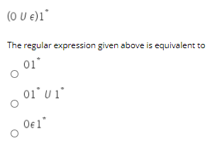 Solved 1. Order the following Regular Expression operators | Chegg.com
