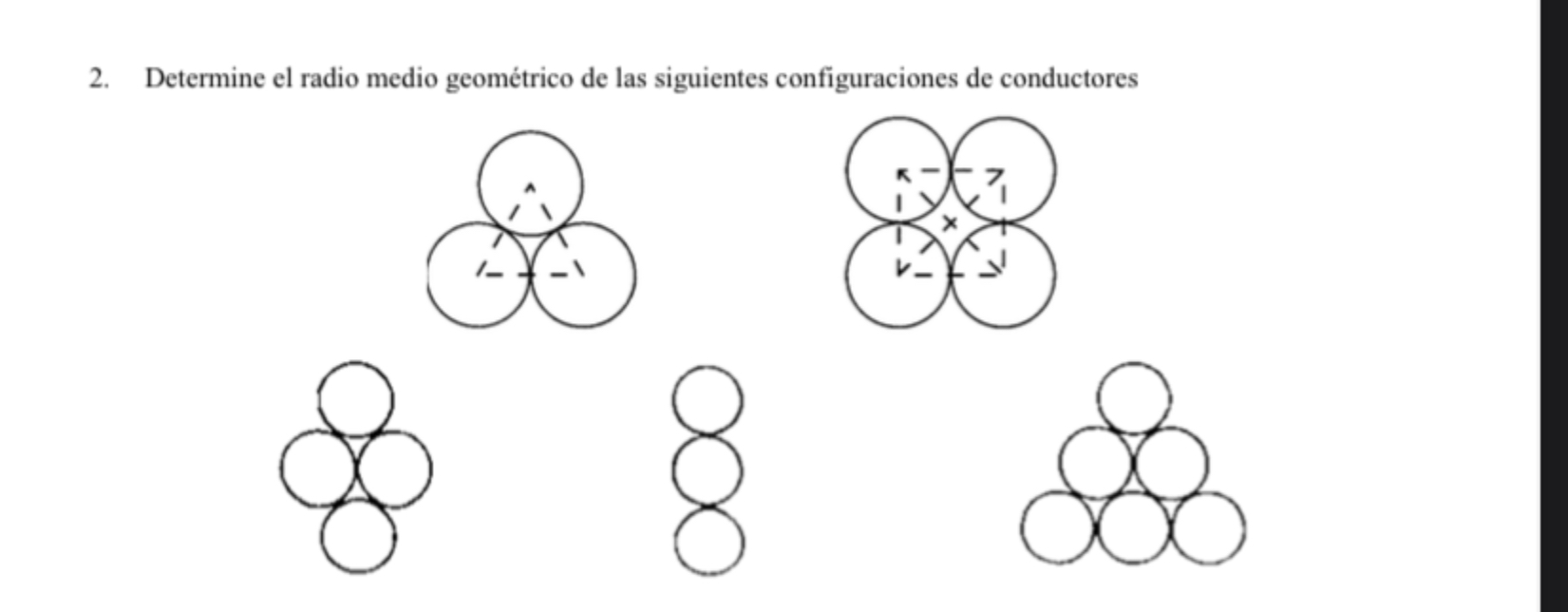 2. ﻿Determine el radio medio geométrico de las | Chegg.com