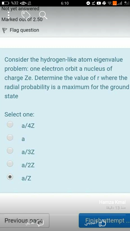 Solved 6:10 D%324 Not yet answered VOL 0 0 Marked out of | Chegg.com Solved 6:10 D%324 Not yet answered VOL 0 0 Marked out of | Chegg.com