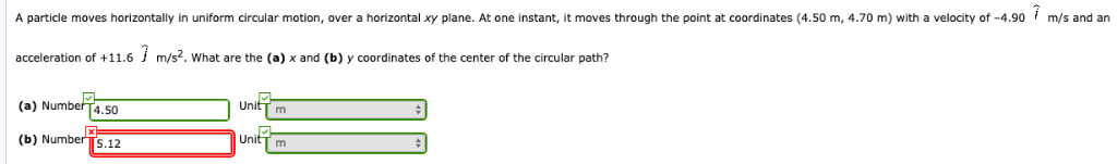 Solved A particle moves horizontally in uniform circular | Chegg.com