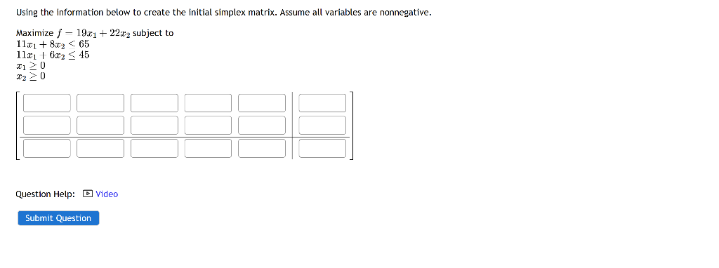 Solved Using the information below to create the initial | Chegg.com