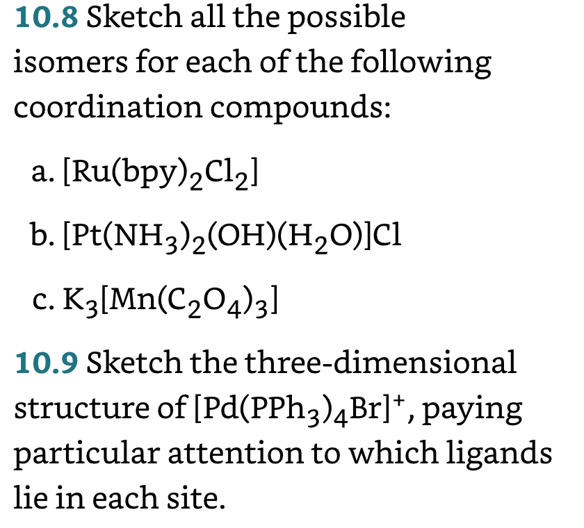 Solved 10.6 If log(K1)=5.84 for [Ni(en) (H2O)2]2+ and | Chegg.com