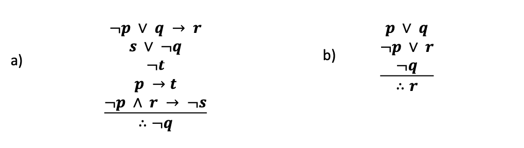 Solved Use the logical equivalence laws and/or logical | Chegg.com