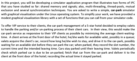 Solved In this project, you will be developing a simulator | Chegg.com