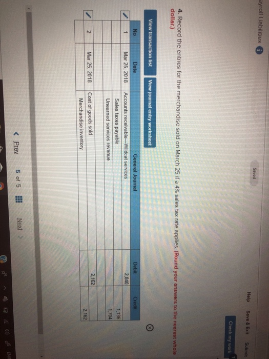 Solved newconnect mheducat low/connect.html 1 Payroll | Chegg.com