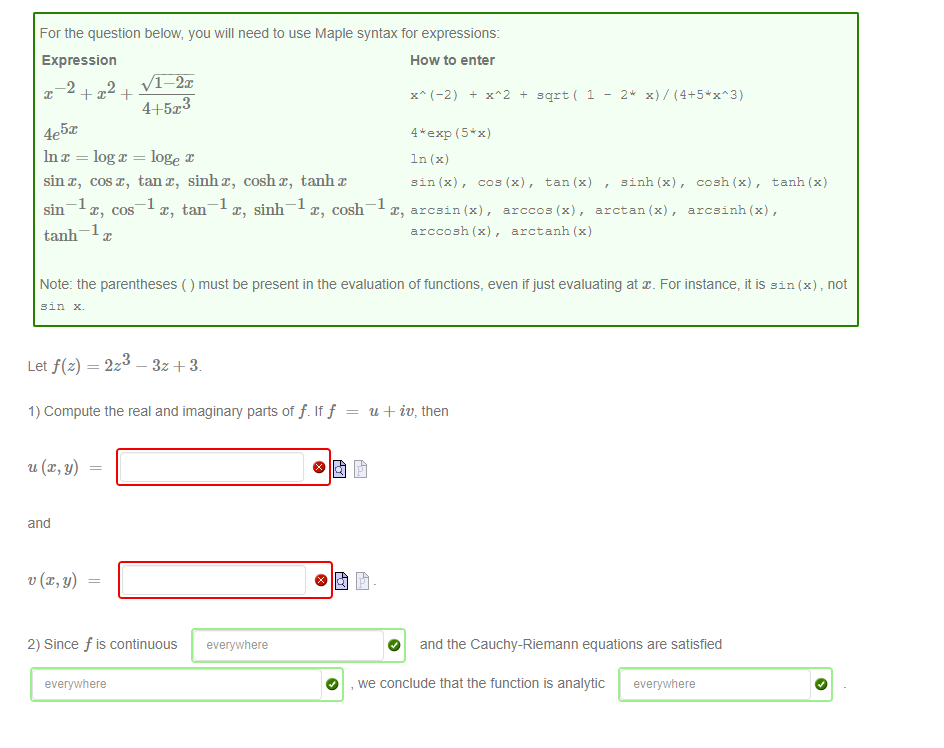 Solved For the question below, you will need to use Maple | Chegg.com