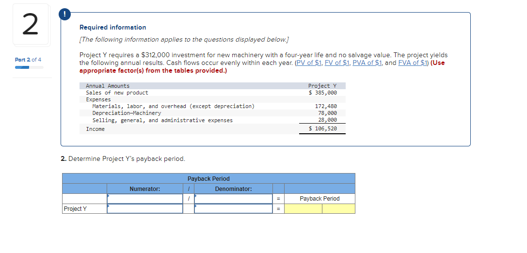 Solved 2. Required information (The following information | Chegg.com