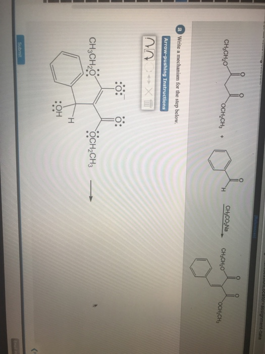 Solved CH3CH OCH2CH3 a Write a mechanism for the step below. | Chegg.com