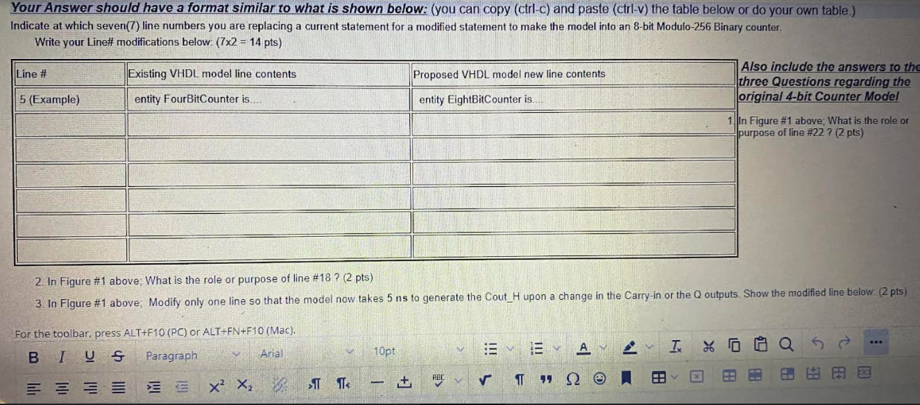QUESTION 2 20 points Save Ang Design an 8-bit (modulo | Chegg.com