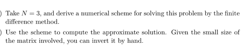 Solved Consider the one-dimensional Poisson equation (du 0 | Chegg.com