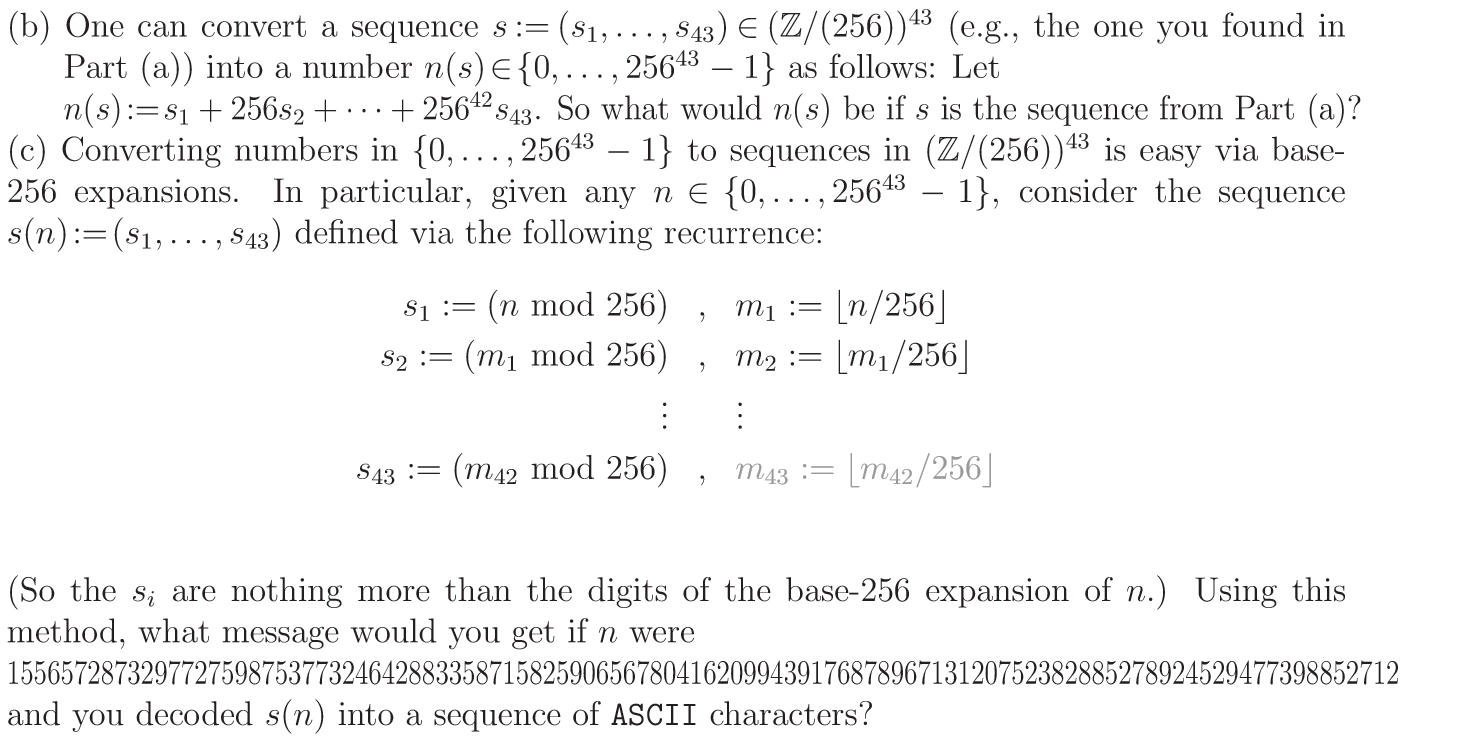 Solved Can use code to solve or by hand either one works. | Chegg.com