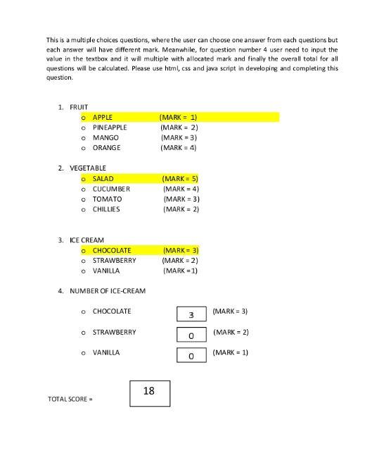 Solved This is a question format and the answer need to | Chegg.com