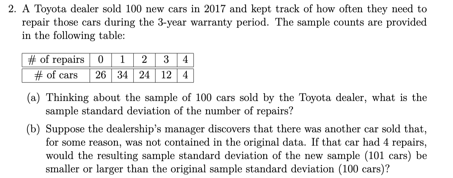 Solved 1. The average monthly rainfall (measured in inches) | Chegg.com