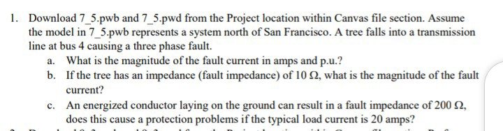 Solved 1. Download 7 5.pwb and 7 5.pwd from the Project | Chegg.com