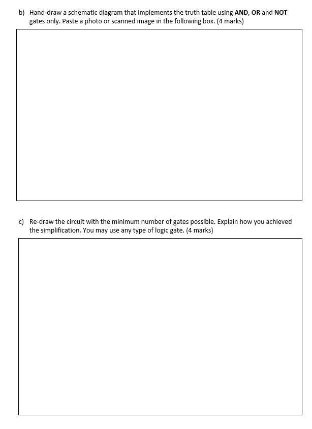 Solved B5. Solve the following problem using logic gates. | Chegg.com