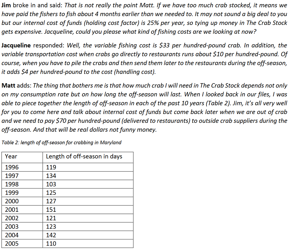 Solved Jim broke in and said: That is not really the point | Chegg.com