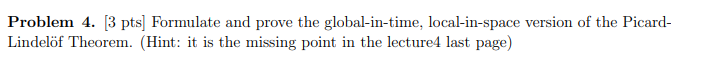 Solved Problem 4. [3 pts) Formulate and prove the | Chegg.com