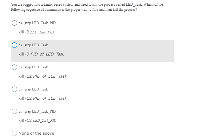 Solved You are logged into a Linux-based system and need to | Chegg.com
