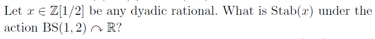 Let x e Z[1/2] be any dyadic rational. What is | Chegg.com