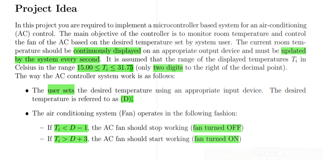 Solved Project Idea In this project you are required to | Chegg.com
