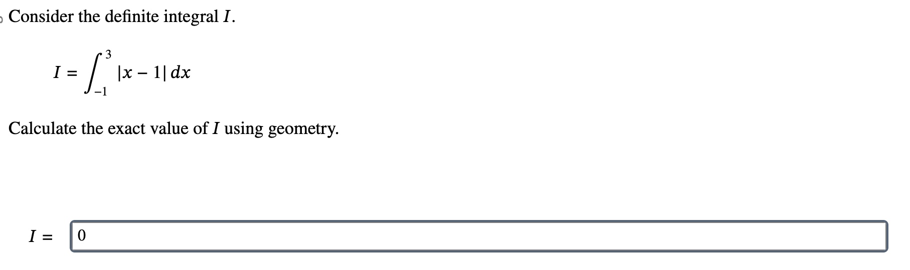Solved Consider the definite integral | Chegg.com Solved Consider the definite integral | Chegg.com